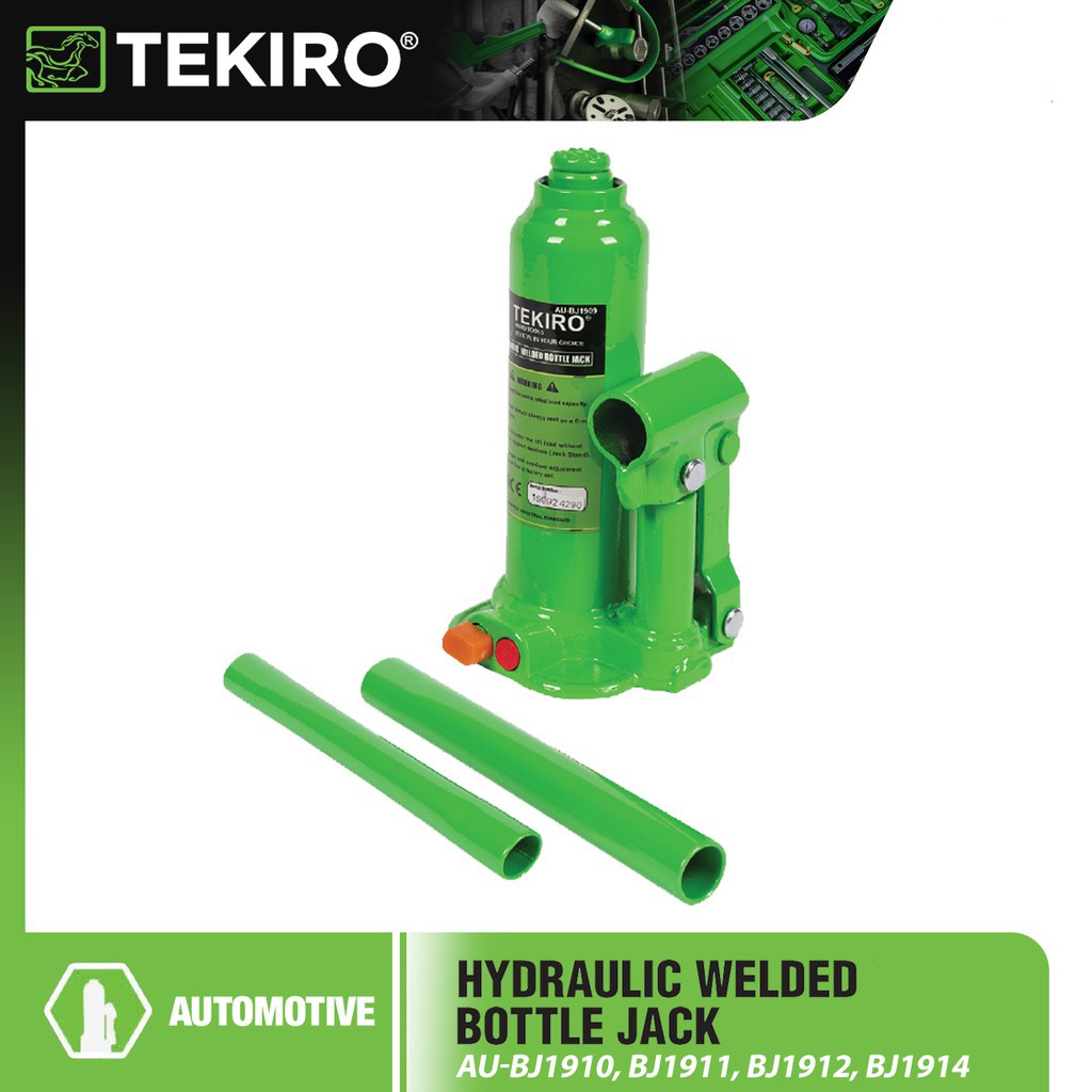 TEKIRO Hydraulic Welded Bottle Jack Dongkrak Botol (2 ton - 30 ton ...