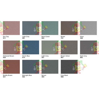 905 DARK GREY • 1L • MIO • Nippon • Micaceous Iron Oxide • Low Gloss ...