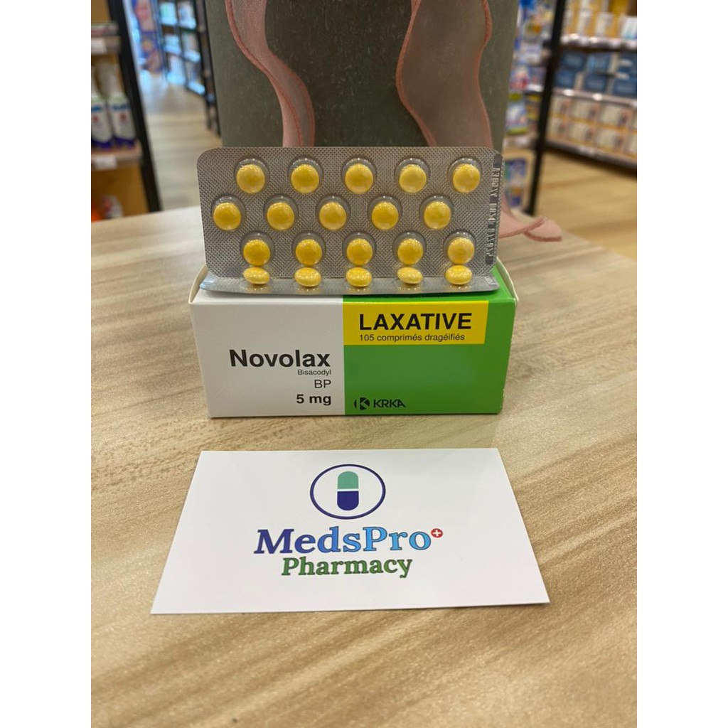 Novolax Bisacodyl 5mg STP/BOX(exp 01/2026) | Shopee Malaysia