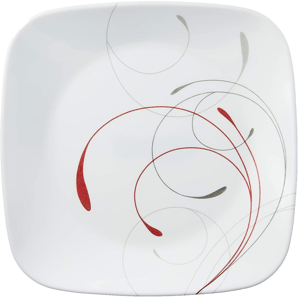 (Ready Stock) Corelle Square Splendor Salad Plate (9") | Shopee Malaysia