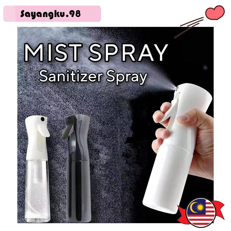 500ml Hand Pressure Fine Mist Sprayer Alcohol Disinfection Spray Bottle ...