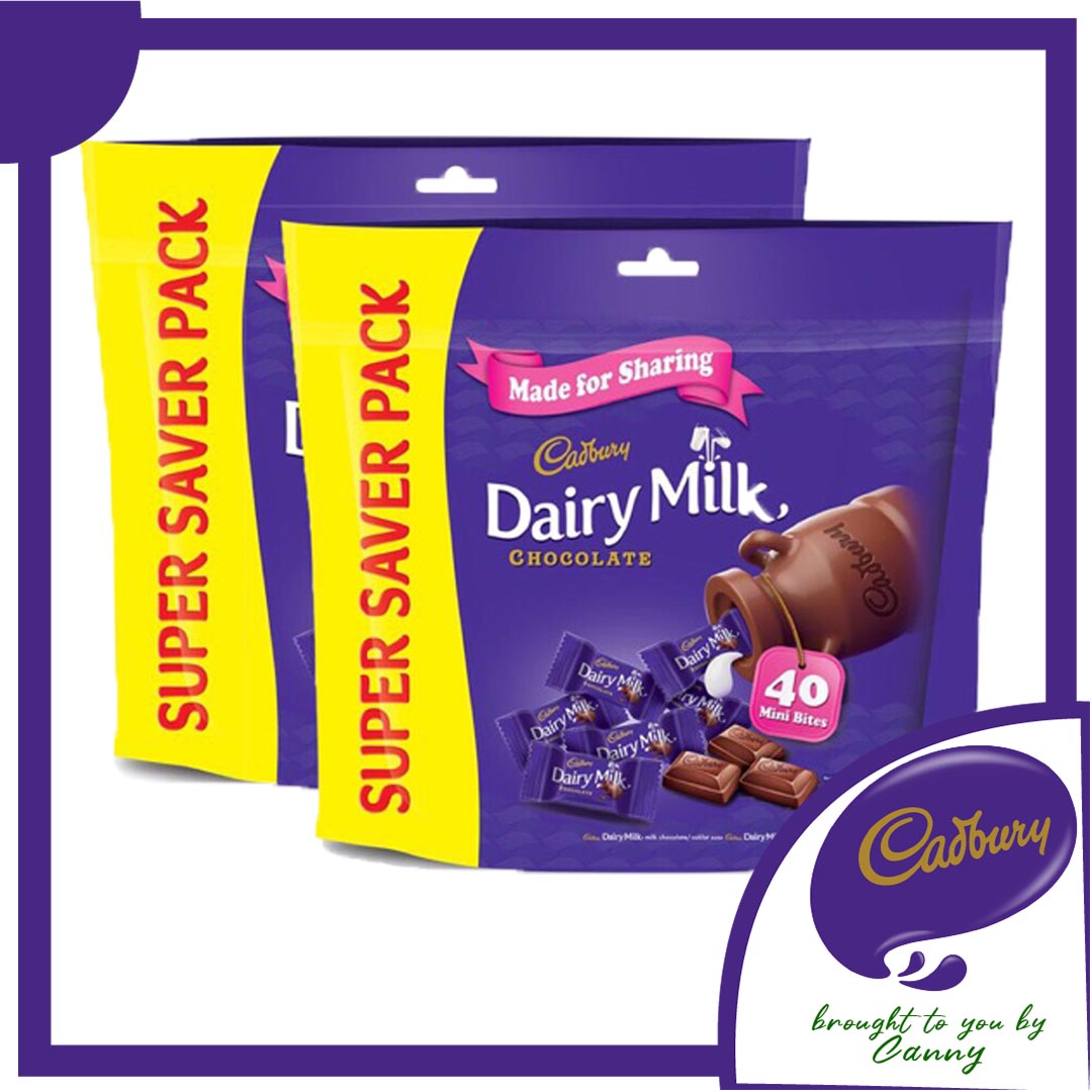 Cadbury dairy milk chocolate 40 mini bites | BeeCost