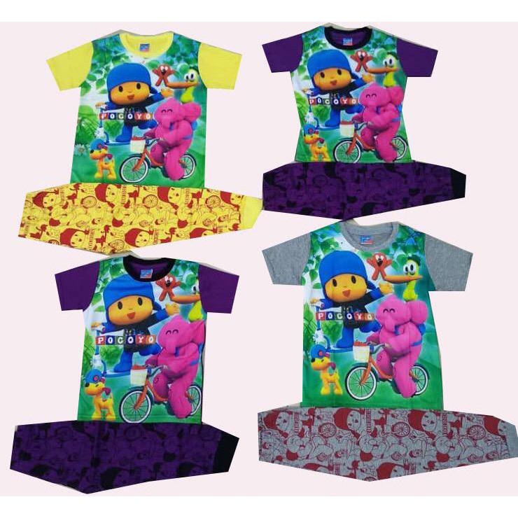 9194 - POCOYO PYJAMAS Children's Set Pyjamas Kids Cotton Jersey ...
