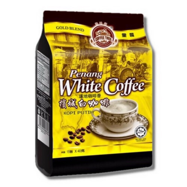 Coffee Tree Penang White Coffee 40g x 15 sachets 咖啡树 槟城白咖啡 Kopi Putih | Shopee Malaysia