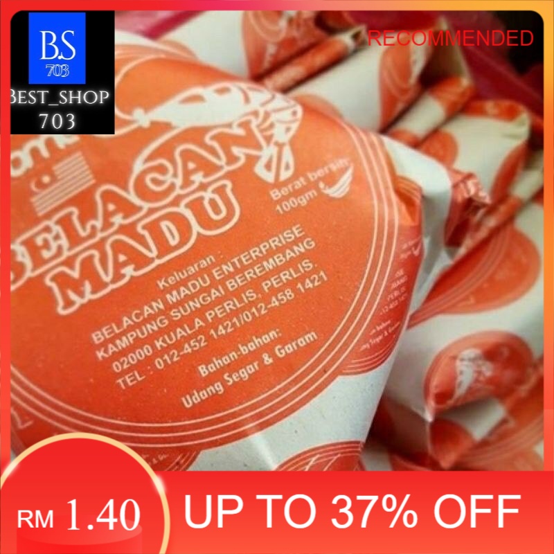 belacan madu kuala perlis BME 100g Asli Original Shrimp Paste Fresh 虾酱 ...