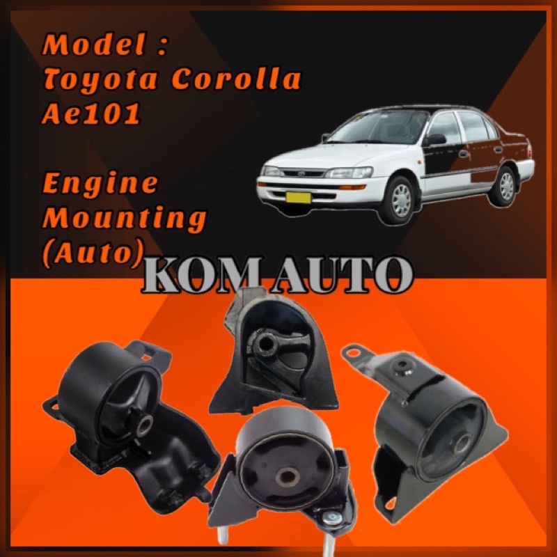 Toyota Corolla Seg Ae101 (Auto) Engine Mounting | Shopee Malaysia