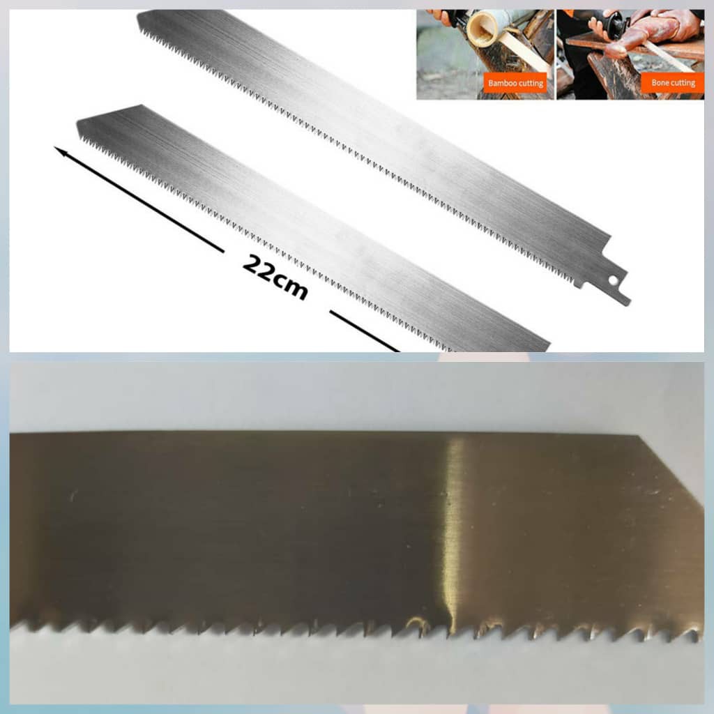 Reciprocating Saber 304 Stainless Steel Saw Blade For Metal , Ice ...