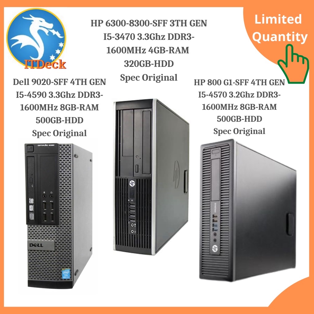 i5 desktop - Desktops Prices and Promotions - Computer & Accessories ...