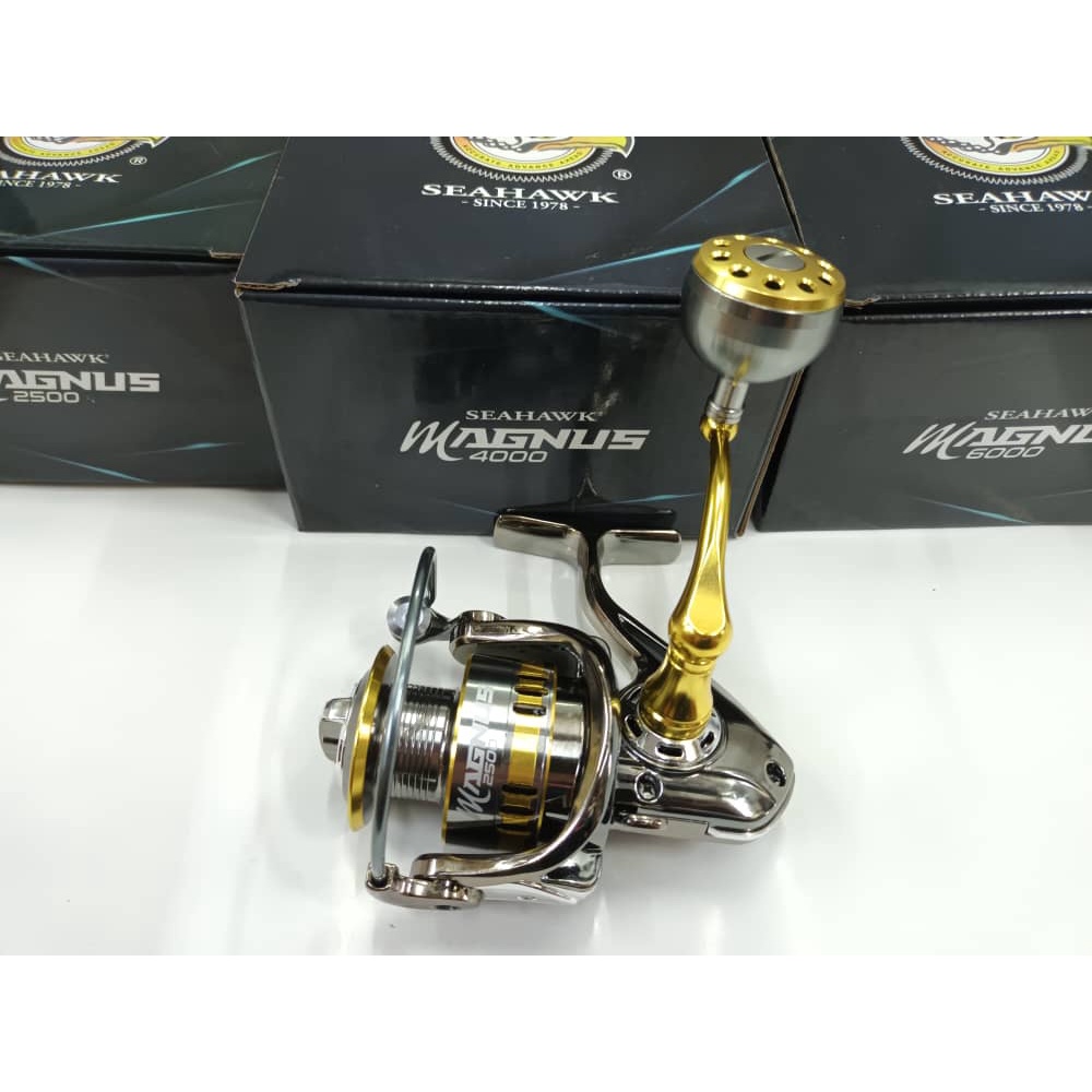 SEAHAWK MAGNUS SPINNING FISHING REEL | Shopee Malaysia