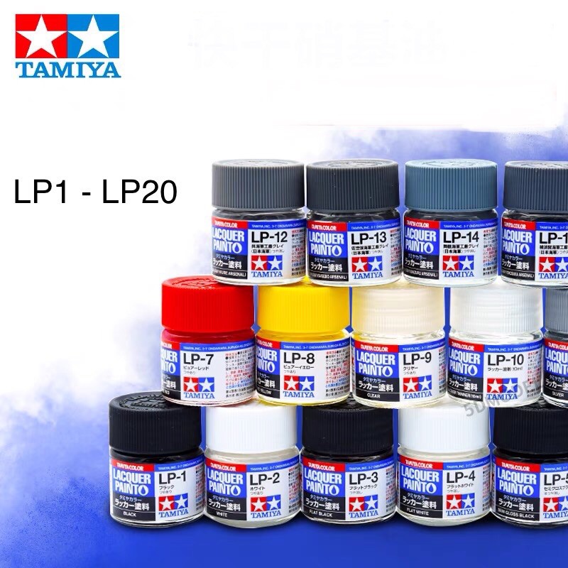 TAMIYA Colour Lacquer Paint 10ml LP-1 - LP-20 | Shopee Malaysia