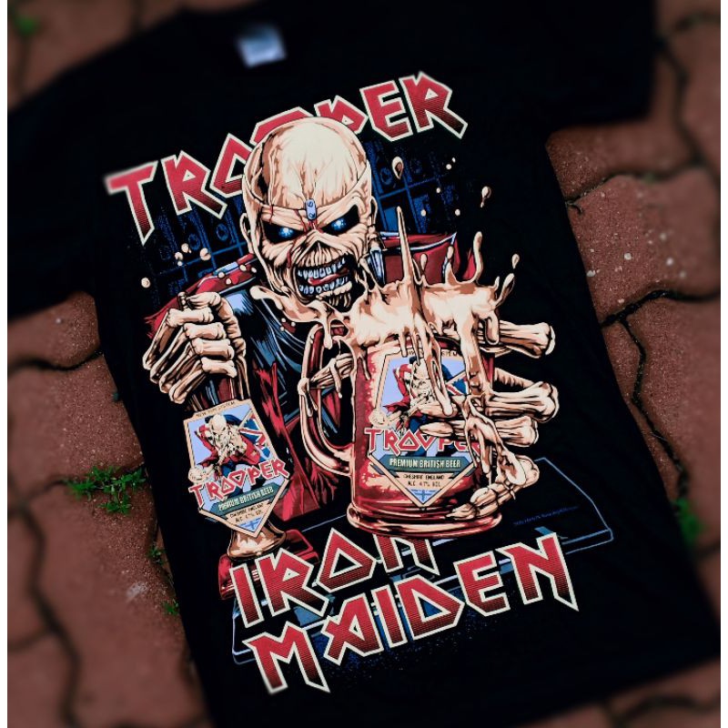 20r340 iron maiden trooper metal rock band edition new type system high ...