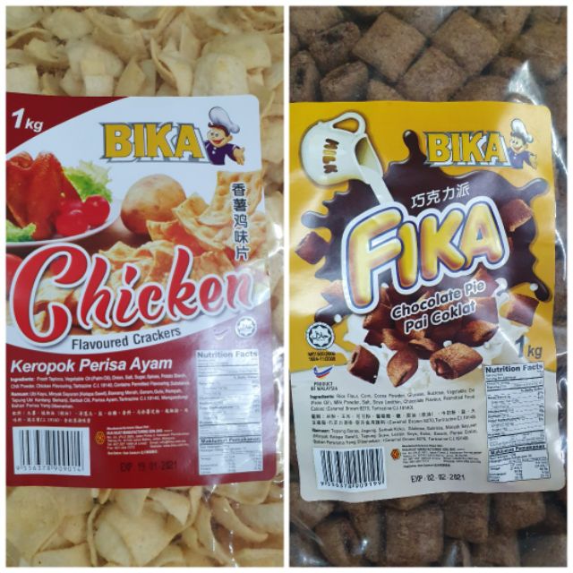 Keropok Bika/Fika 1kg | Shopee Malaysia
