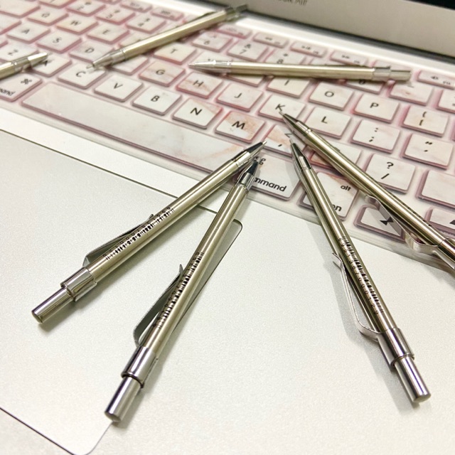 Silver small mechanical pencil 0.5mm | Shopee Malaysia