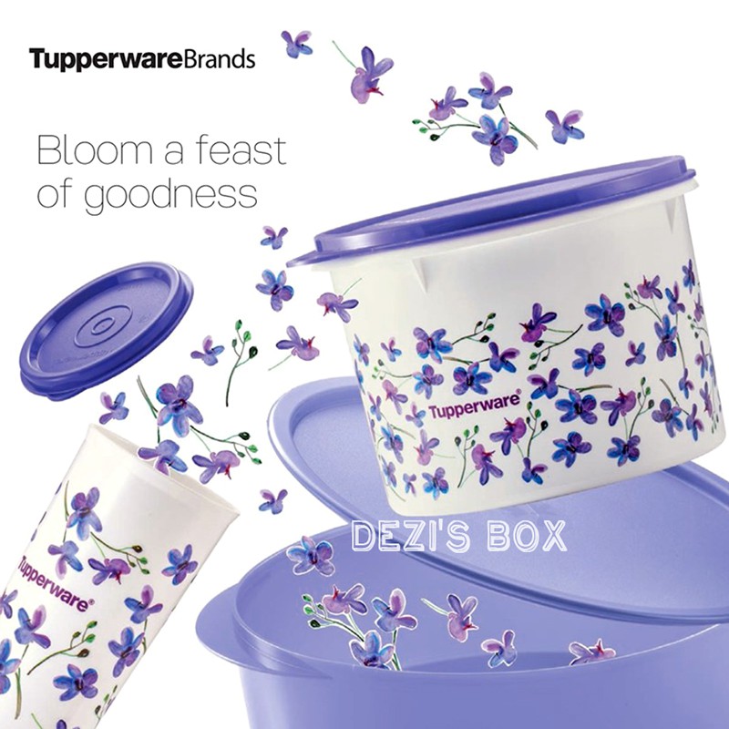 Tupperware Spring Garden Tumbler & Canister Set ( 1x470ml +1x1.7L ...