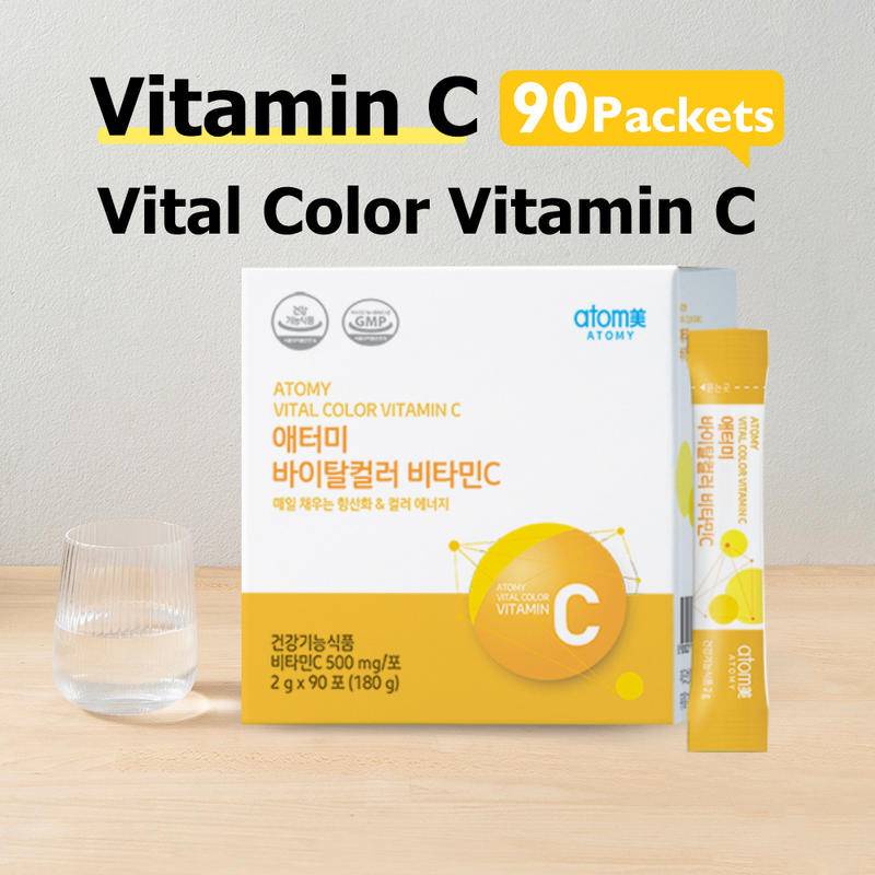(RENEWAL) Atomy / Atomy vital mega vitamin / Color Food Vitamin C / 90 ...