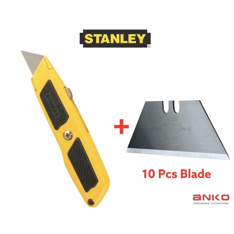 STANLEY DYNAGRIP RETRACTABLE UTILITY KNIFE #10-779 | Shopee Malaysia