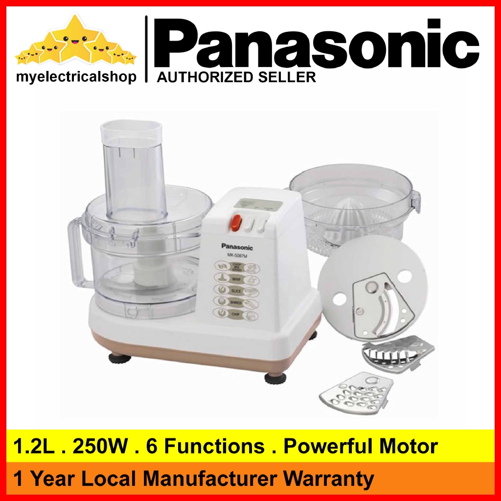 Panasonic MK-5087M Food Processor | Shopee Malaysia