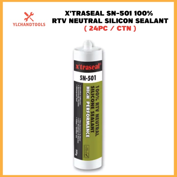 *XTRASEAL* SN-501 100% RTV NEUTRAL SILICON SEALANT ( 24PC / CTN ...