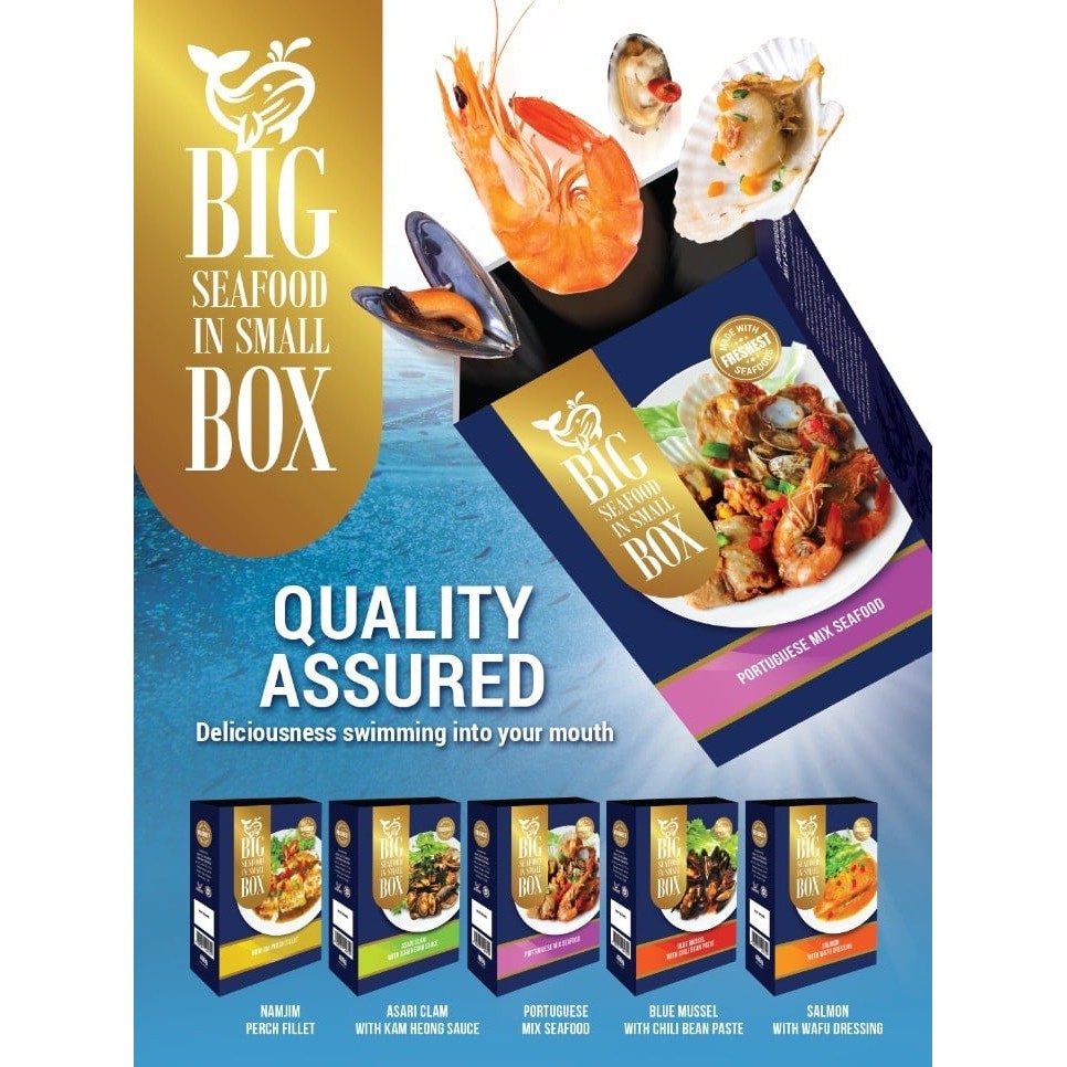 BIG Seafood in Small BOX (Ready to Eat Seafood Package) | Shopee Malaysia