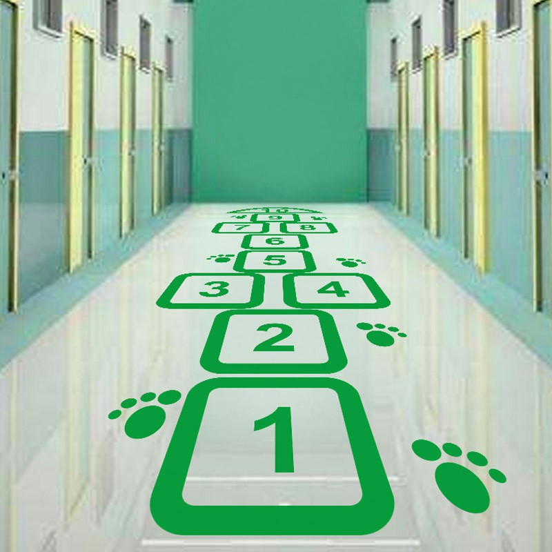 Hopscotch Stickers Floor Stickers for Children at Home and School ...