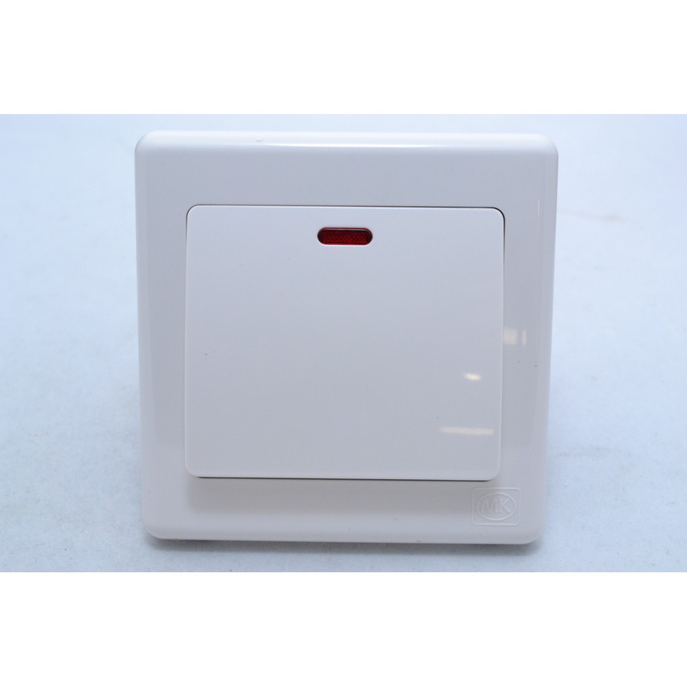 MK ECORE 20A DOUBLE POLE SWITCH NEON WHITE | Shopee Malaysia