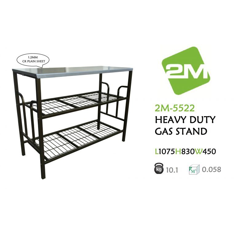 Heavy Duty Gas Stand / Kitchen Gas Rack Rak Dapur Gas Besi Kitchen ...