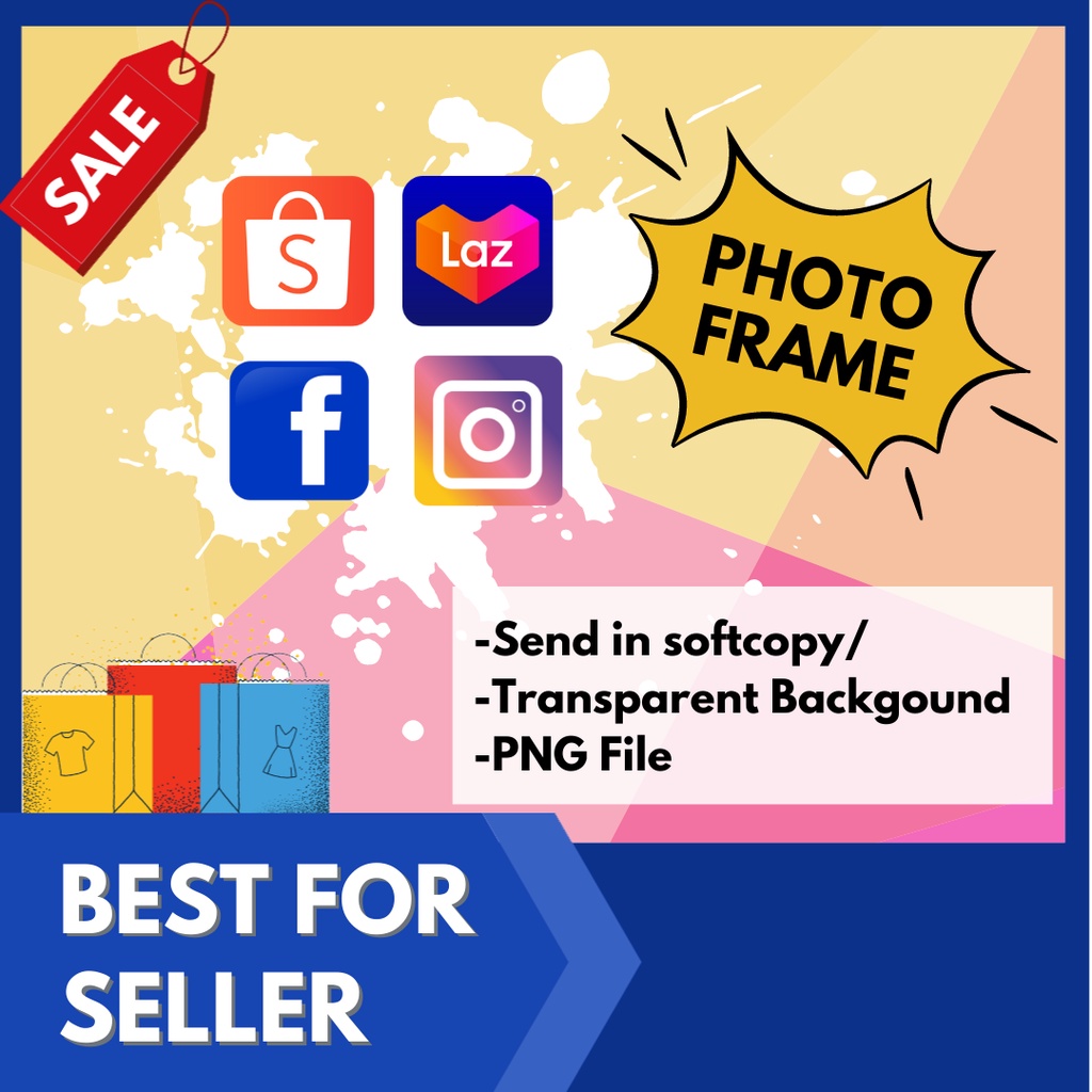 SHOPEE Product Photo Frame | Digital Frame | 商品图片框 | Shopee Malaysia