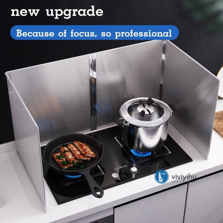 Kitchen Oil Baffle Stove Anti-oil Baffle Oil-proof Stainless Steel ...