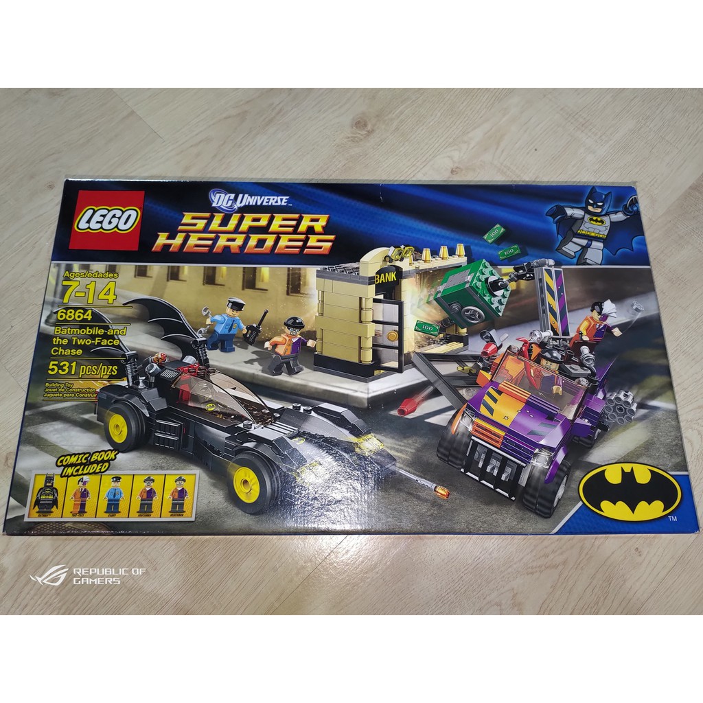 [LEGO] 6864 LEGO Super Heroes Batmobile and the Two-Face Chase LEGO ...