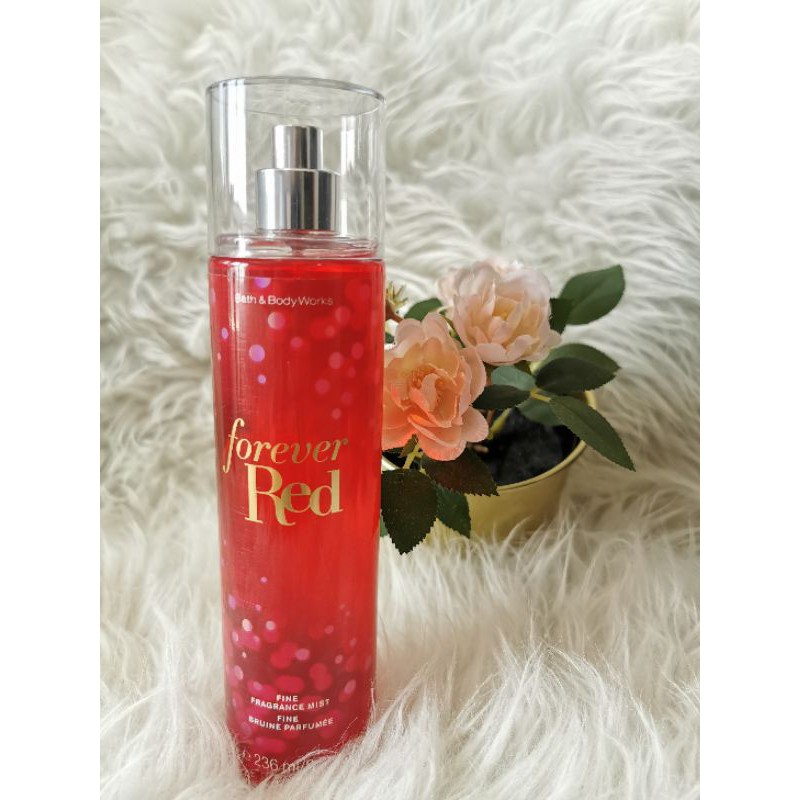 Bath & Body Works Fine Fragrance Forever Red Body Mist (236ml) | Shopee ...