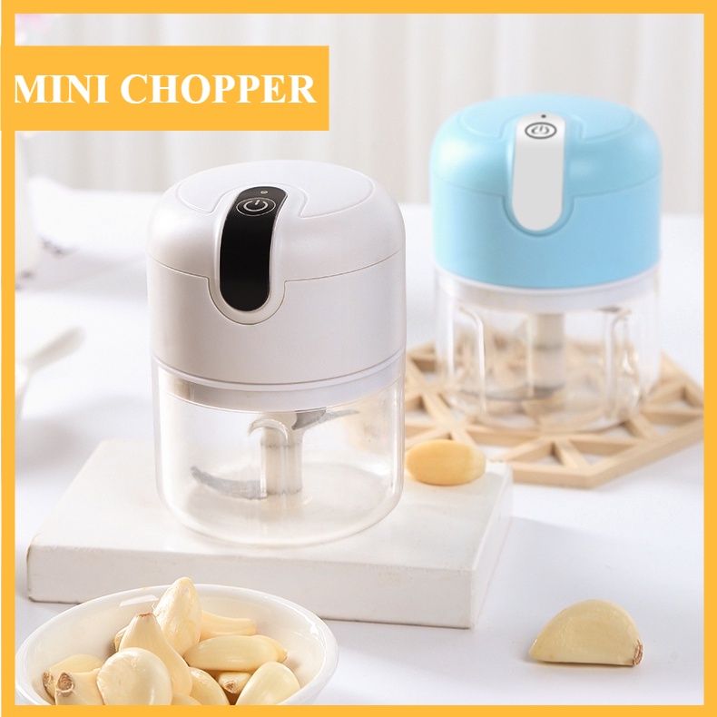 Mini Chopper Mini Blender Meat Vegetables Food Processor Pengisar Kecil ...