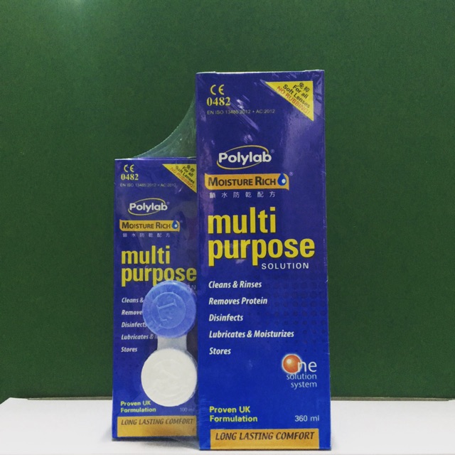 Polylab Multi Purpose Solution 360ml + 100ml | Shopee Malaysia