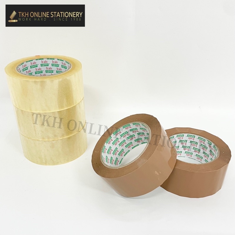 OPP Tape Clear / Brown 48mm x 100yd | Shopee Malaysia
