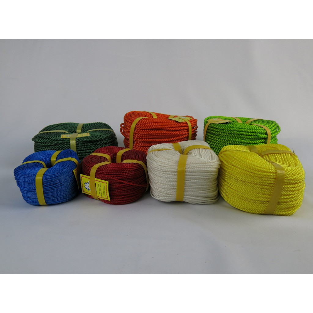 4.5MM PE ROPE TALI PE NYLON WARNA - 0.8KG/ROLL | Shopee Malaysia