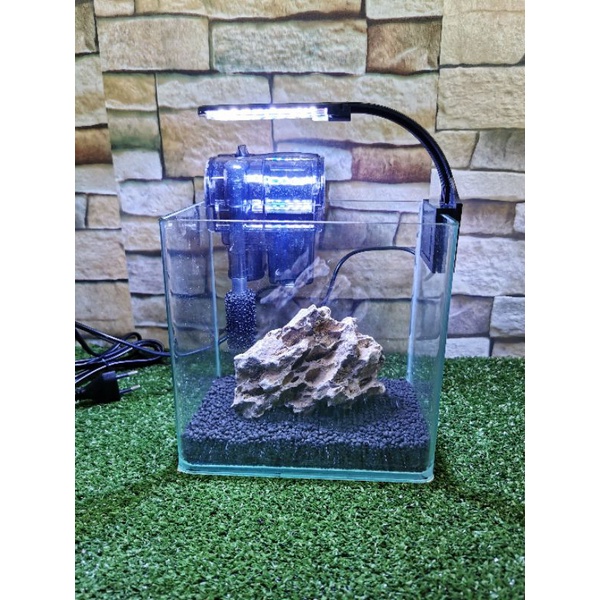 Aquarium Fish Tank 18cm (1)Combo Set (Curve) | Shopee Malaysia