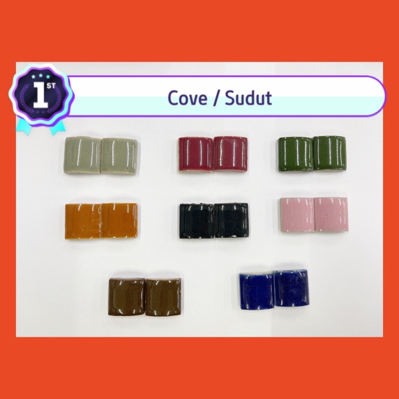 COVE TILE / SUDUT MOSAIC WARNA UNTUK TEPI CORNER !!! | Shopee Malaysia