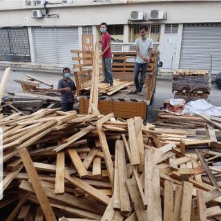 PAPAN PALLET PINE BELUM KETAM TEBAL 17mm (max25 batang satu shipping ...