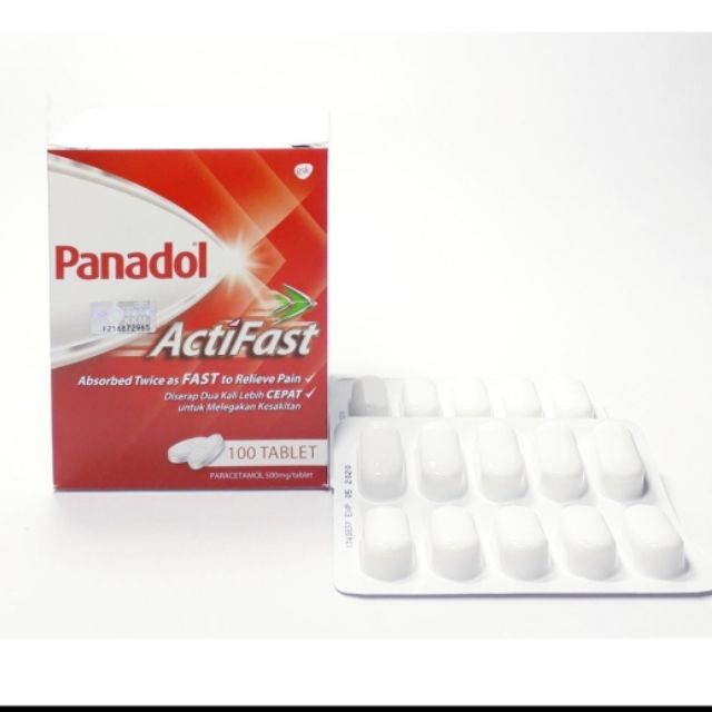 PANADOL ACTIFAST 10 TABLETS | Shopee Malaysia
