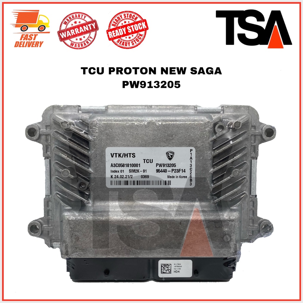 TCU PROTON NEW SAGA - PW913205 [3205] ORIGINAL NEW TRANSMISSION CONTROL ...