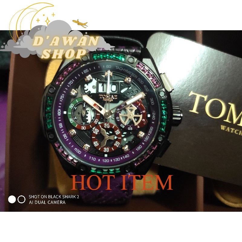 JAM VIRAL ORIGINAL READY STOCK Tomaz Men's Watch RAWR III Joker (Purple ...