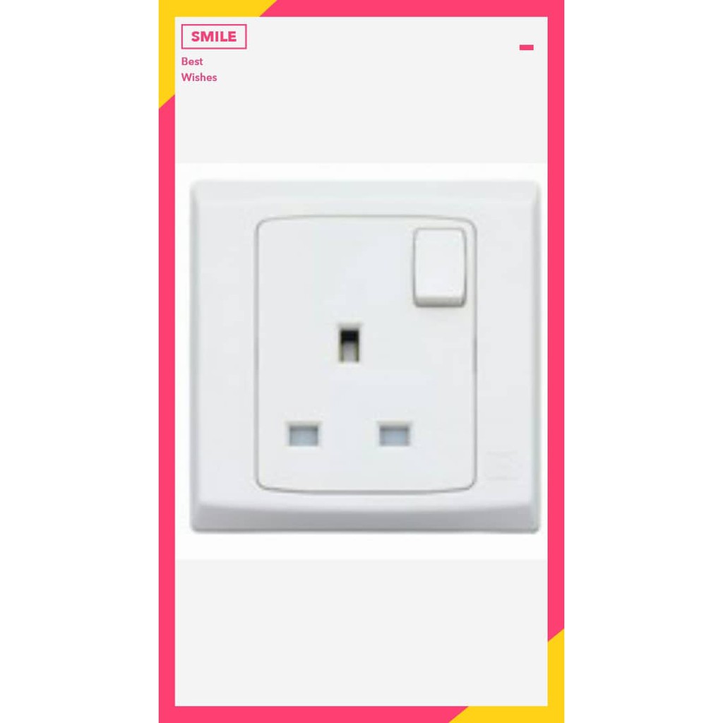 MK 13A switch socket 1G | Shopee Malaysia