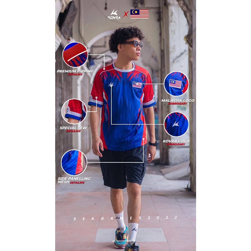 JERSEY KOVRA PLAYER ISSUE MALAYSIA EDITION AWAY | Shopee Malaysia