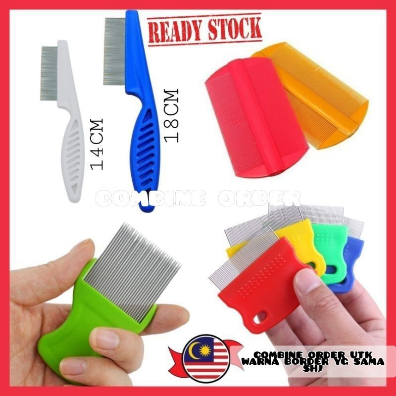 SIKAT KUTU KEPALA / KUCING | HEAD/CAT LICE COMB | Shopee Malaysia