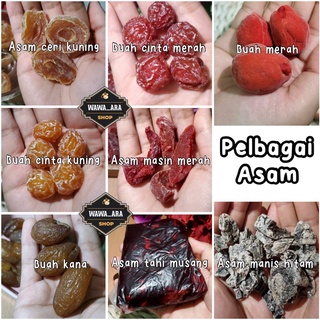 (Pilih Di Variasi) Pelbagai Jenis Asam [Buah Cinta, Buah Merah, Asam ...