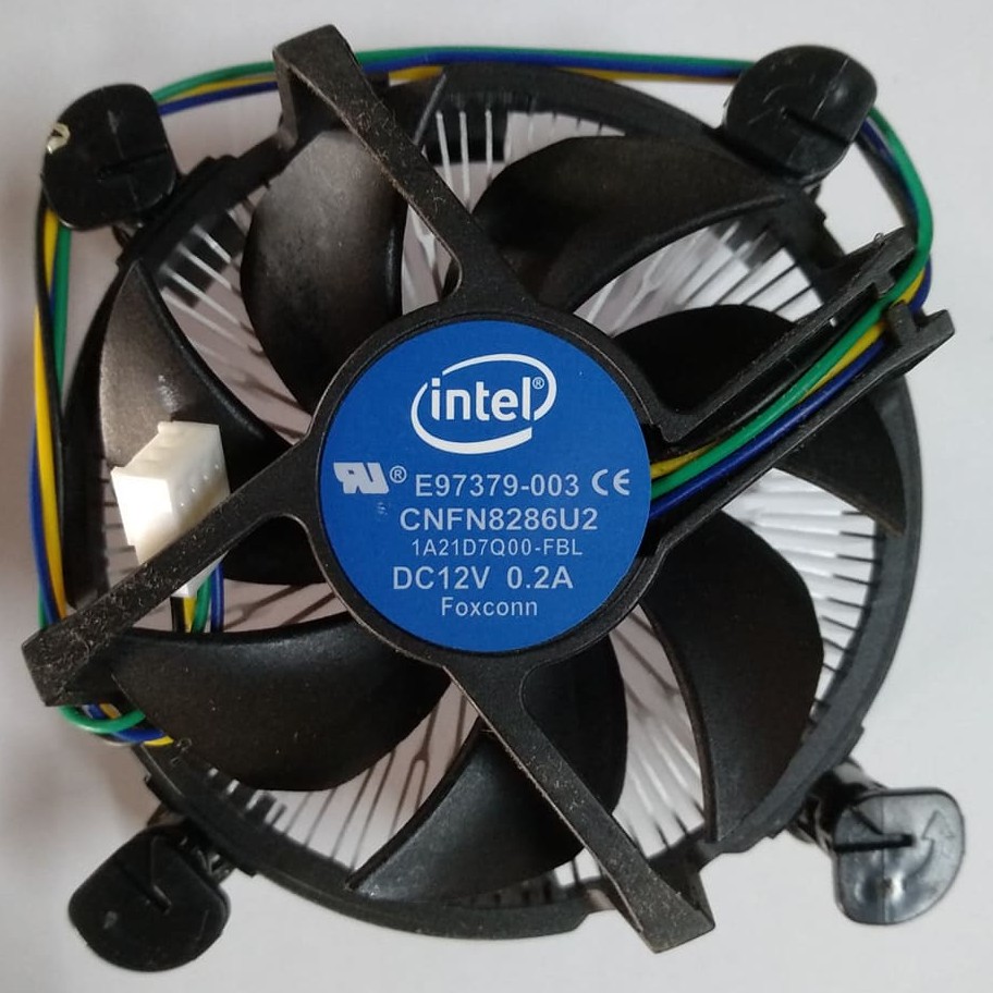 Intel CPU Fan Socket 775 1150 1151 1155 1156 for i3 i5 i7 4Pin CPU ...