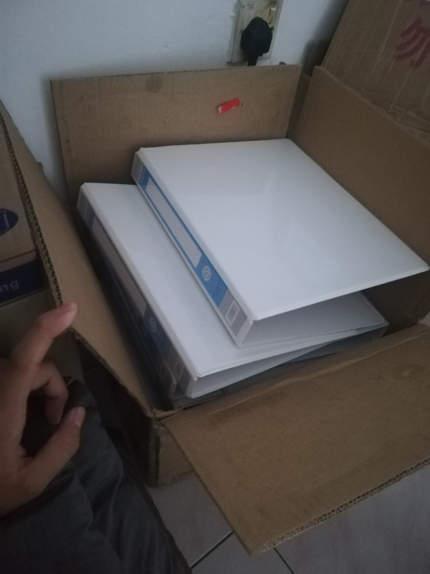 Alba rado 25mm PVC 2D White Ring File A4 Insert Binder P252D Fail Putih ...