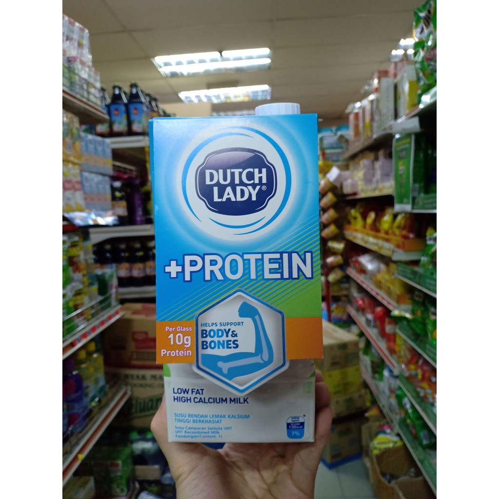 Dutch Lady Low Fat High Calcium High Protein Fresh Milk 1 litre ...