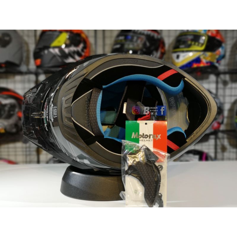 Original Motorax R50S Astera MC4 Full Face Helmet S | PGMall