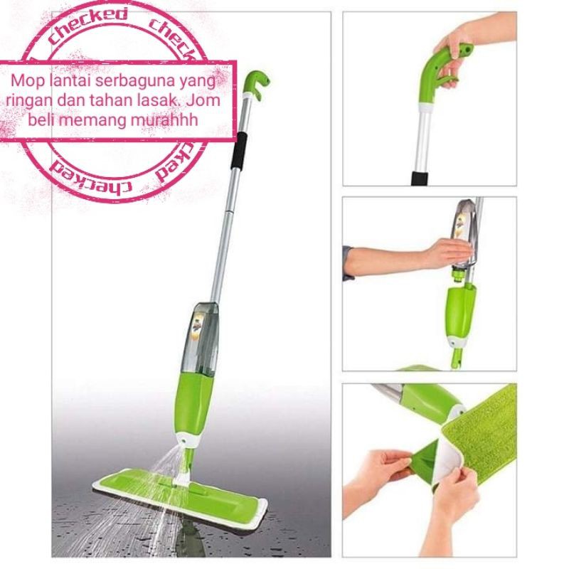 (Ready Stock) Mop lantai serbaguna yang ringan, tahan lasak dan ...
