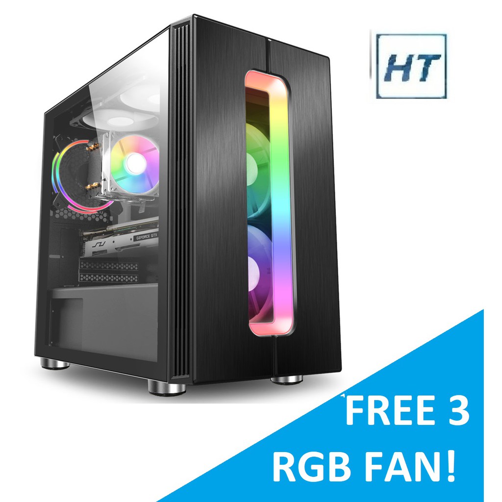 INVASION M5 RGB MATX GAMING CASING TEMPERED GLASS | Shopee Malaysia